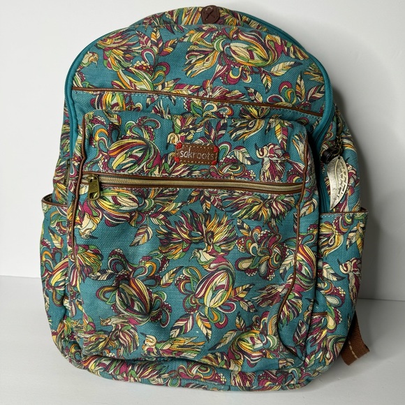 Sakroots | Bags | Sakroots Artists Circle Canvas Teal Boho Tropical ...